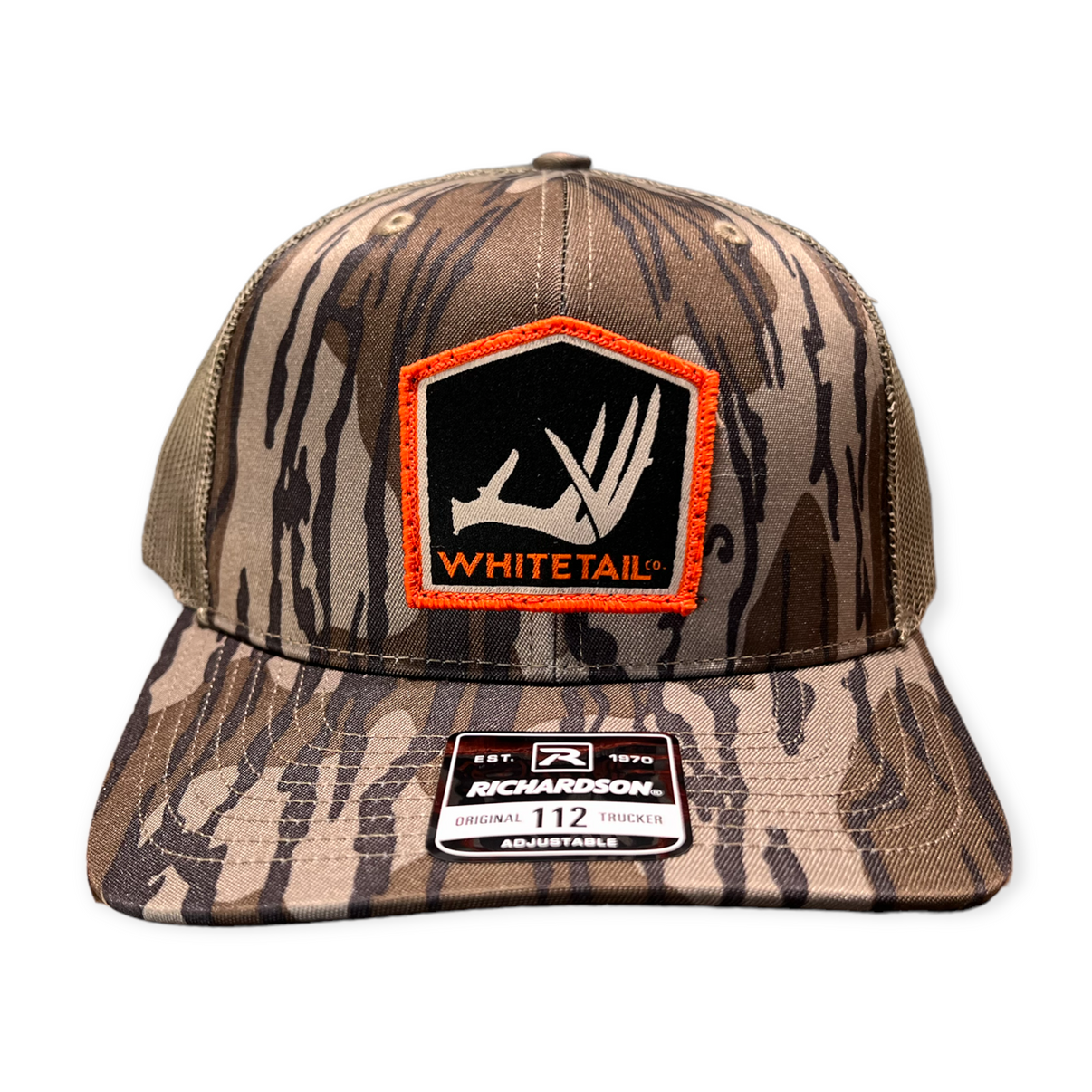Whitetail Co. Shed Hat Richardson 112FP Mossy Oak Bottom Lands ...